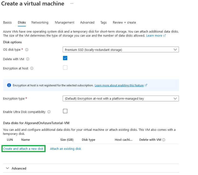 Create A Node On Azure And Sign Transactions With Azure Key Vault And Python Algorand Developer